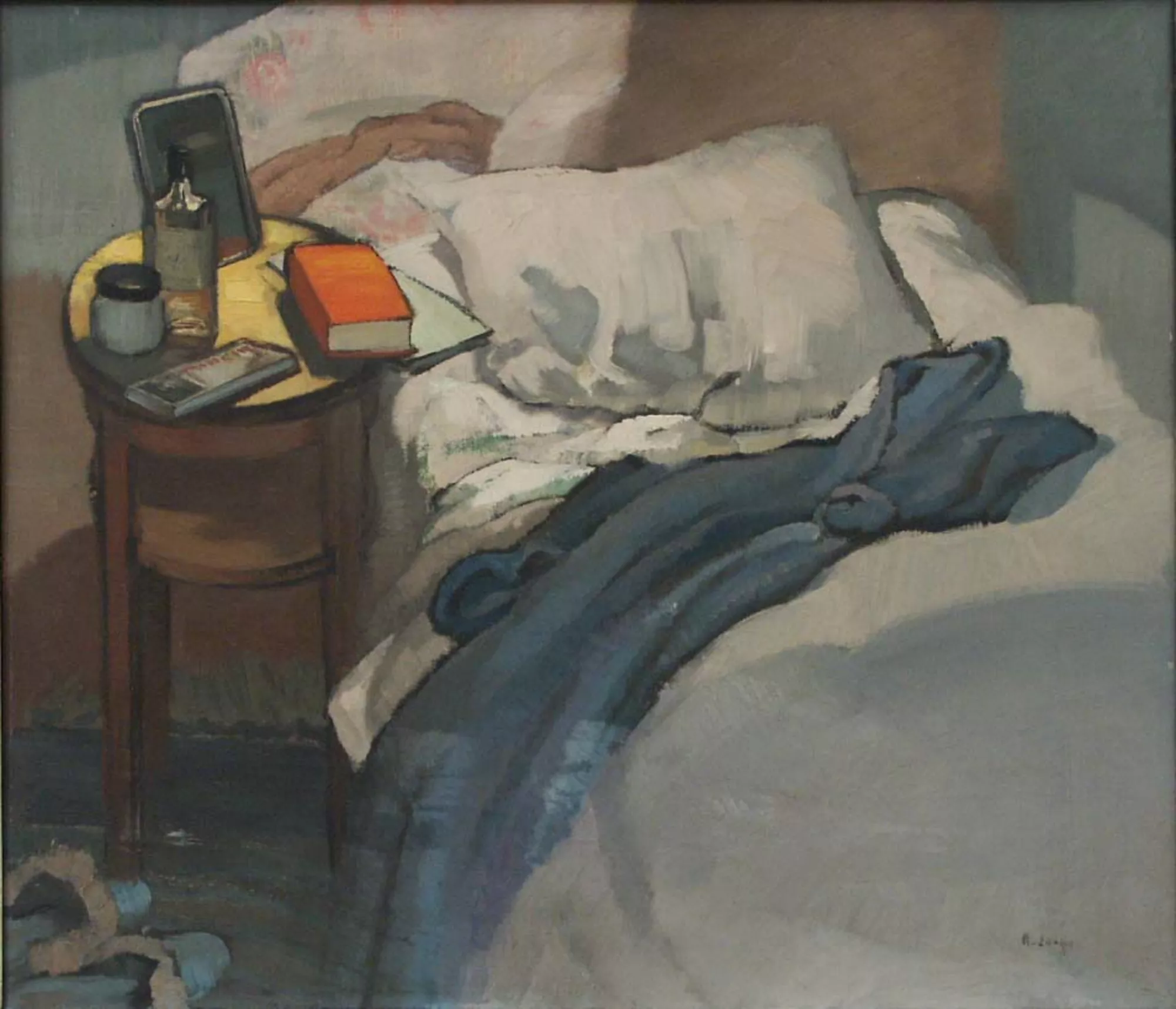 Stillleben mit Bett - Kunstmuseum Solothurn