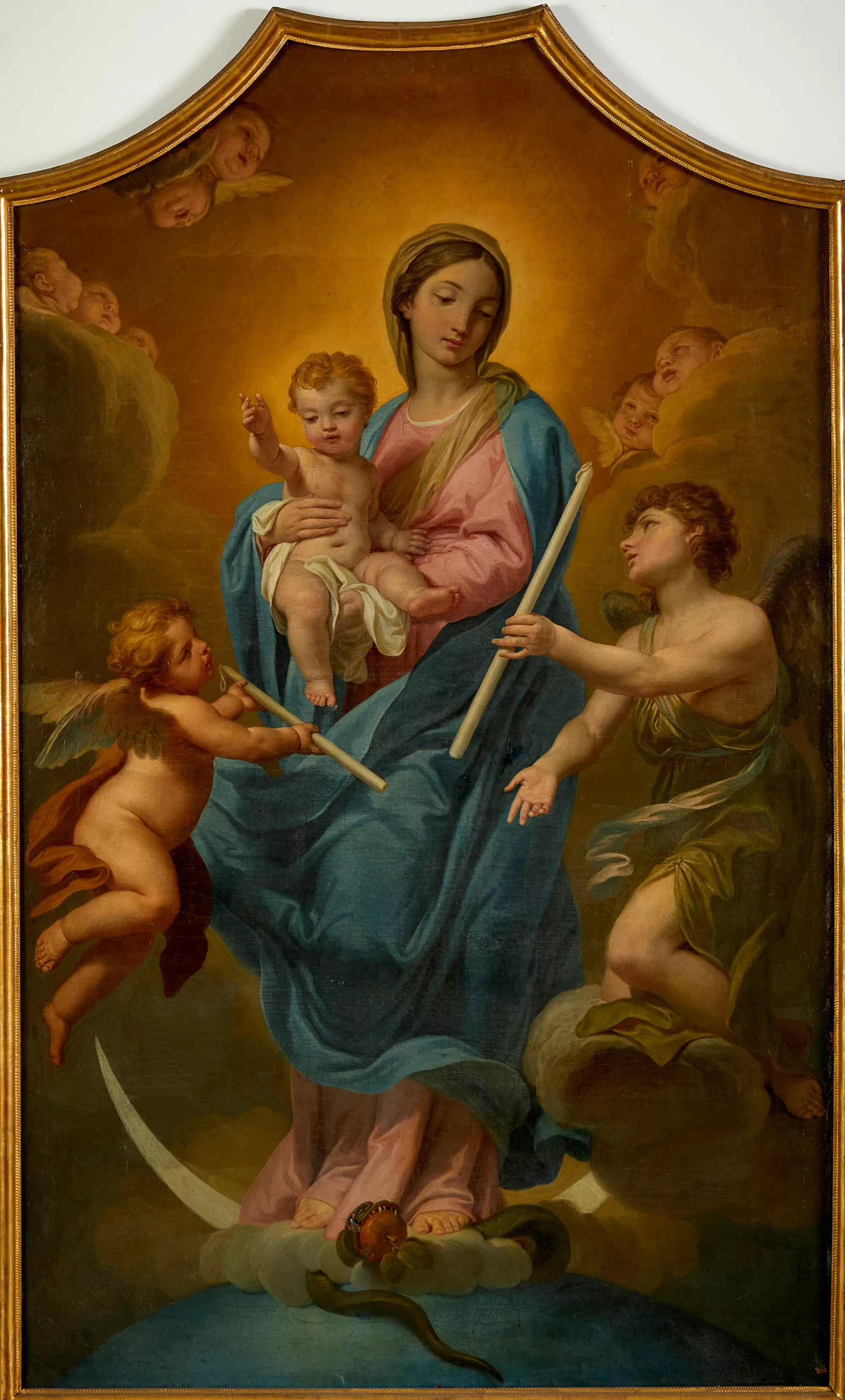 Madonna mit Kind und zwei Engeln - Kunstmuseum Solothurn